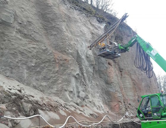 Fels- und Hangsicherung