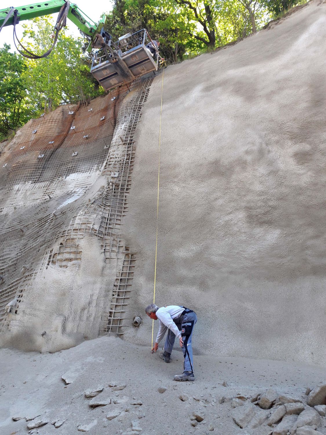 Fels- und Hangsicherung