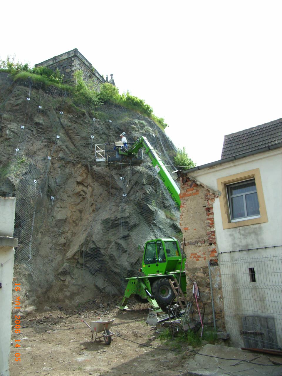Fels- und Hangsicherung